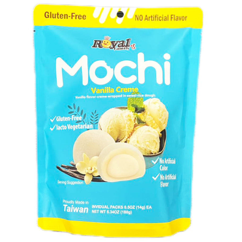 Royal Family Mochi Vanilla 180g ~ 皇族麻糬经典香草 180g