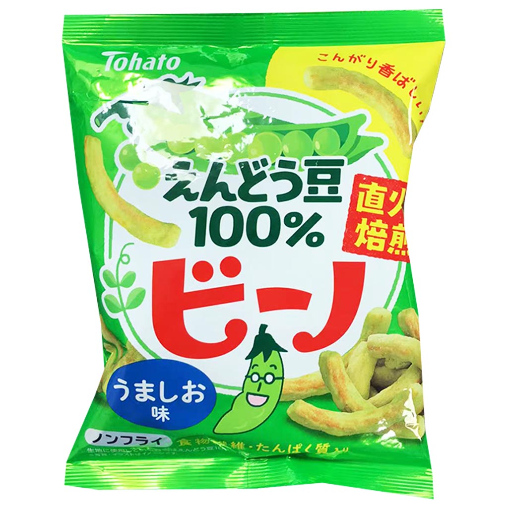 Tohato Bino Pea Crackers Salt Flavour 56g ~ 桃哈多豌豆酥盐味 56g
