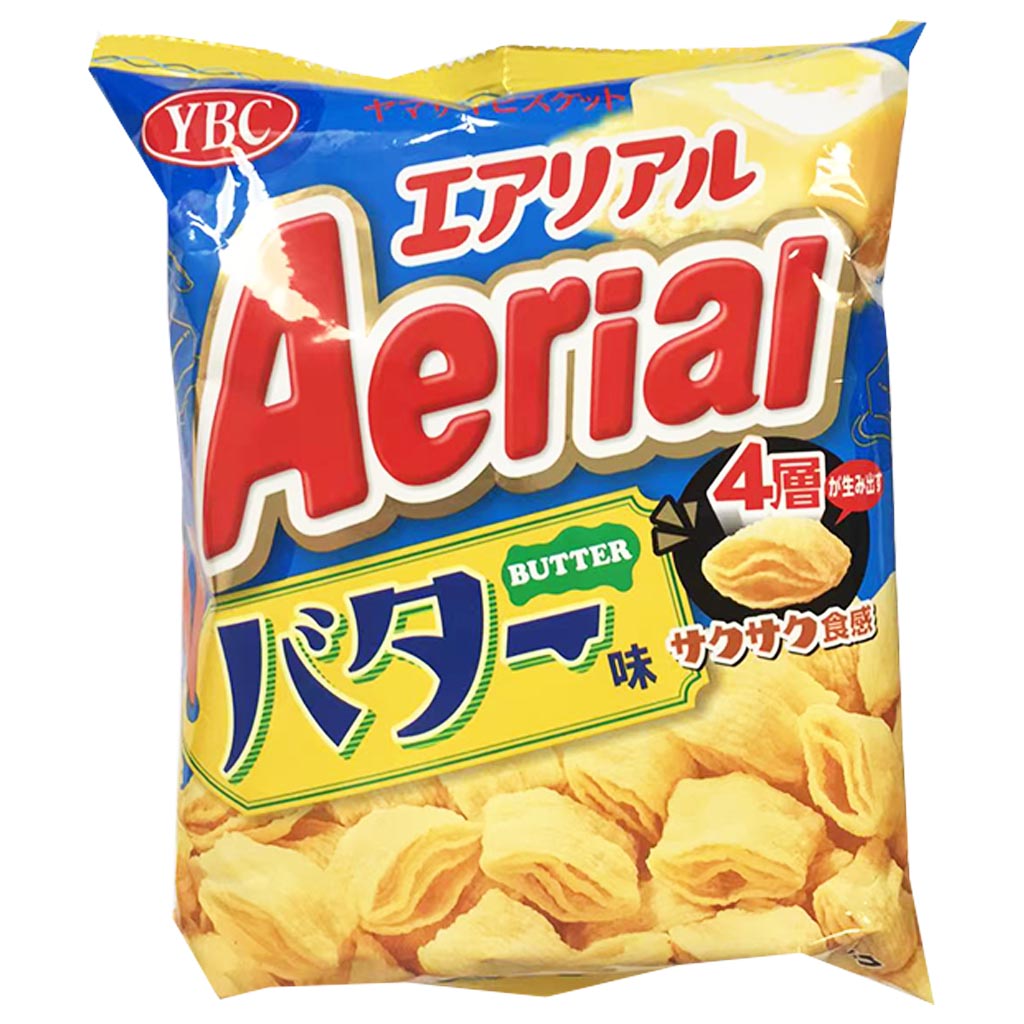 YBC Aerial Butter 65g ~ YBC粟米脆脆黄油味 65g