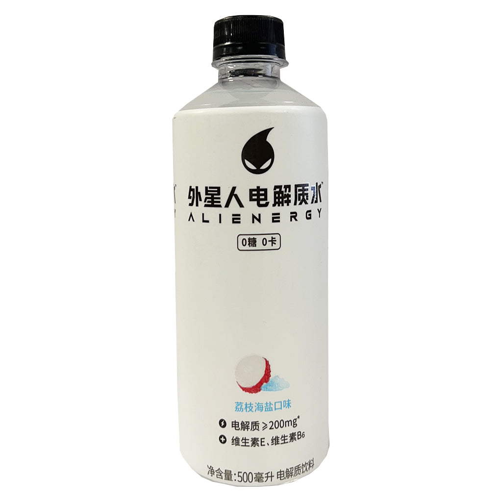 Genki Forest Alienergy Lychee Sea Salt 500ml ~ 元气森林外星人电解水荔枝海盐味 500ml