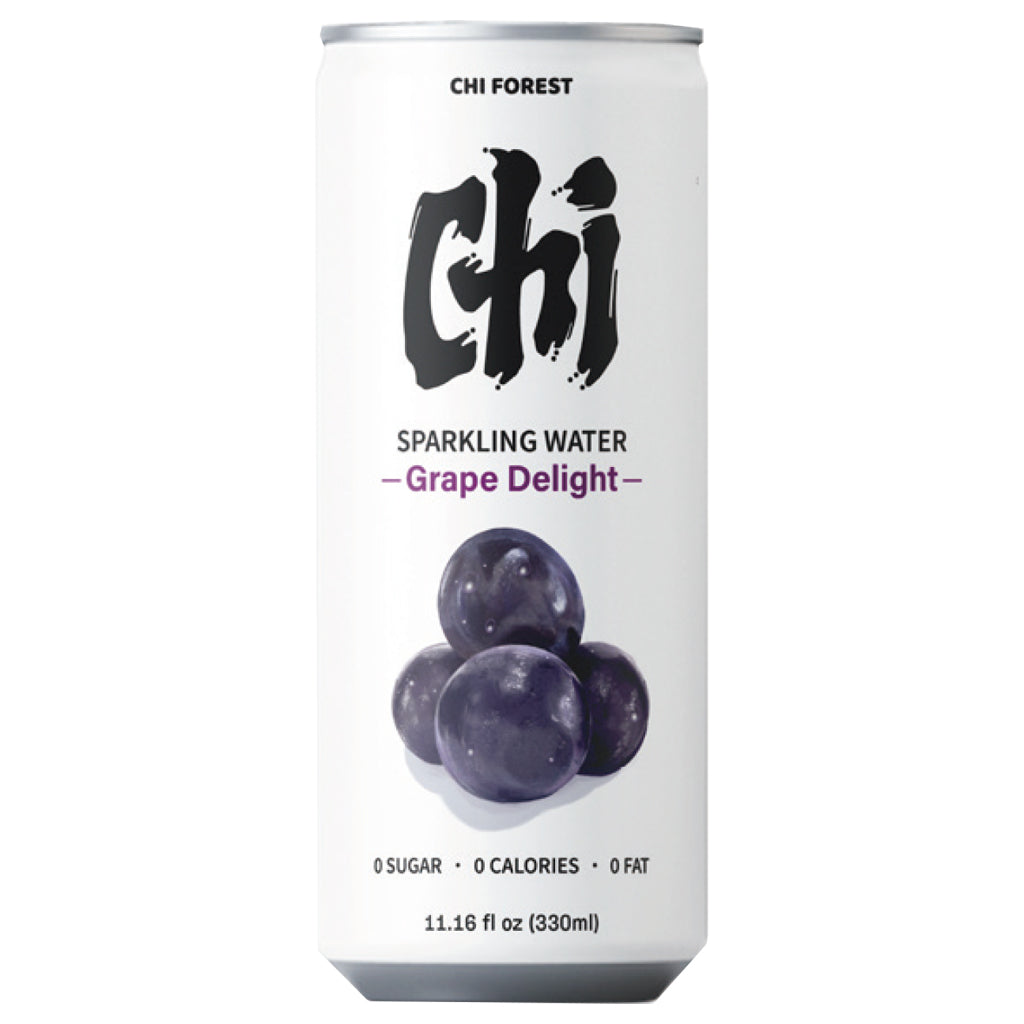 Chi Forest Sparkling Water Grape Delight Flavour 330ml