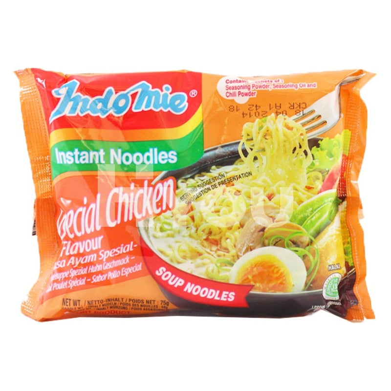 Indomie Instant Noodles Special Chicken Flavour 75g ~ Indomie 鸡肉面 75g
