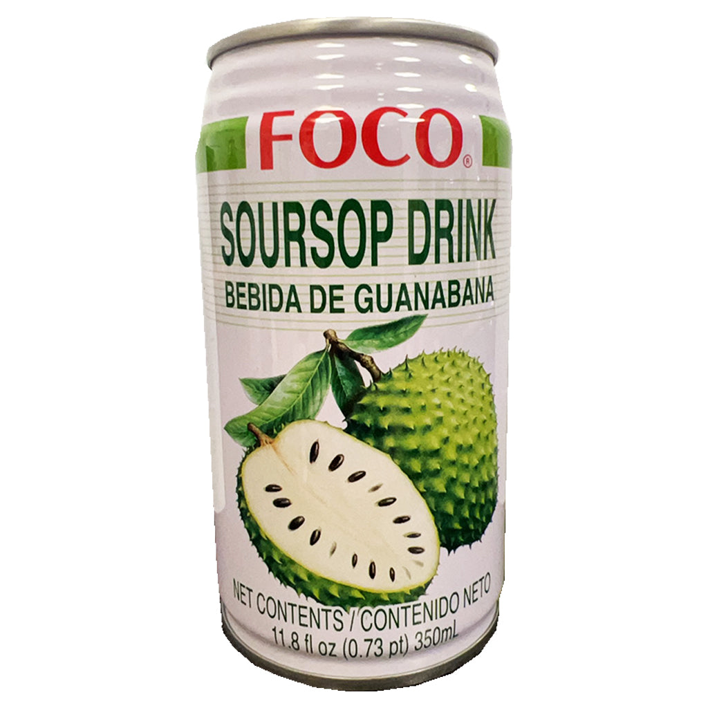 Foco Soursop Juice FOCO Verfrissende Exotische Tropische Fruitdranken