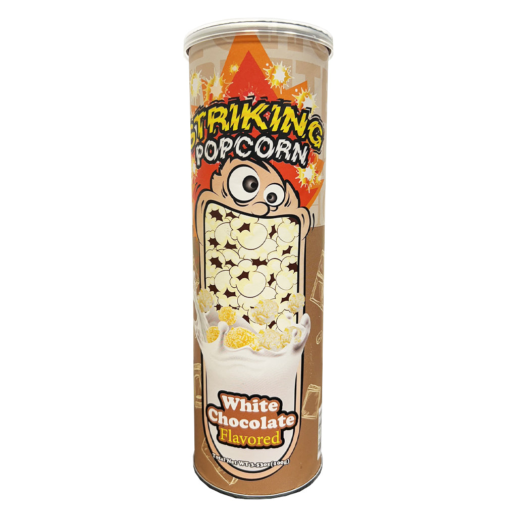 Striking Popcorn White Chocolate 100g ~ 索劲爆炸 白朱古力味 爆谷 100g