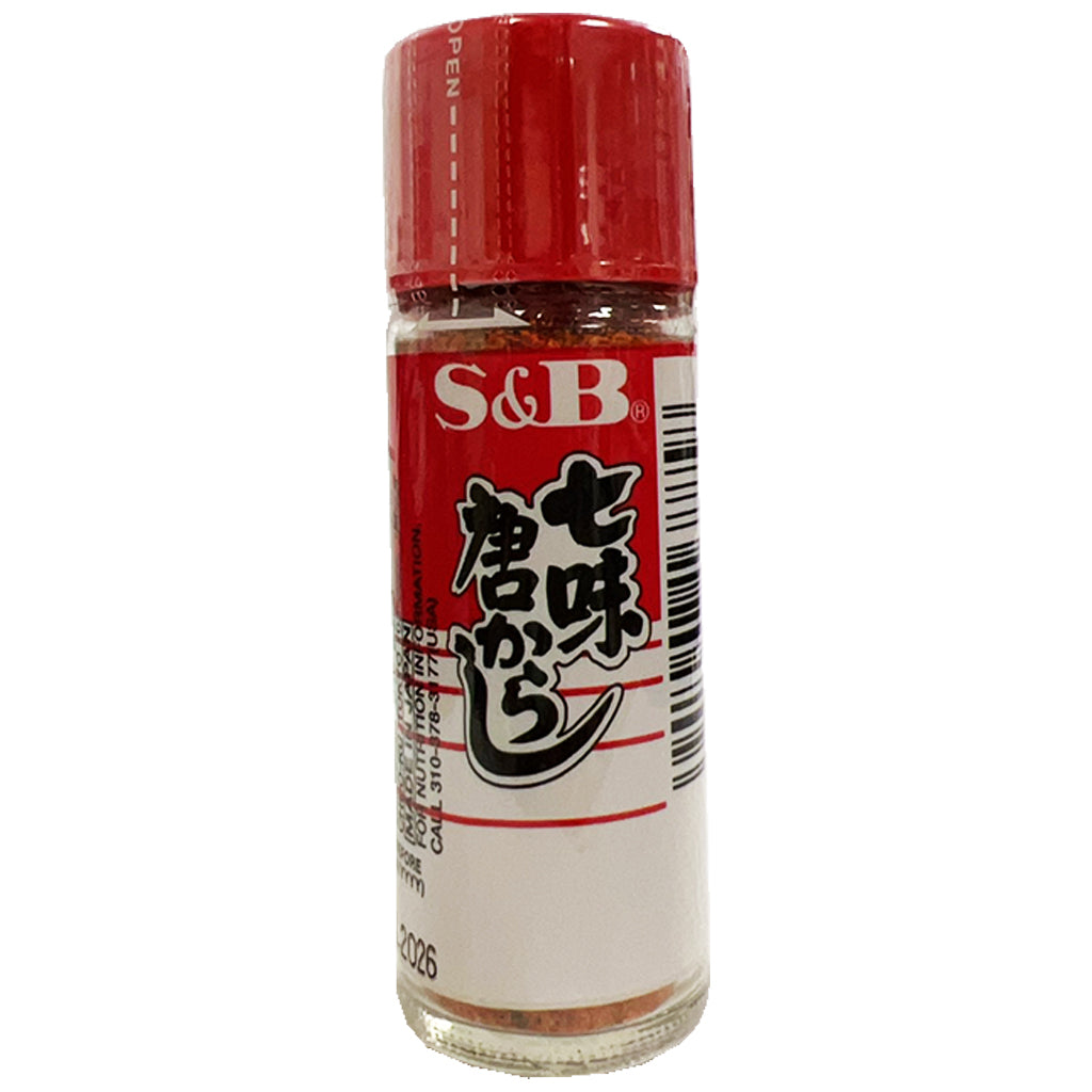 S&B Nanami Togarashi Assorted Chilli Pepper ~ 七味红辣椒粉