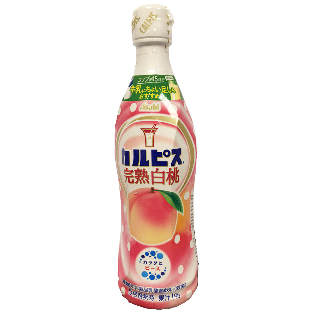 Asahi Calpis Concentrate Peach 470ml ~ 日本濃縮可尔必思白桃味 470ml