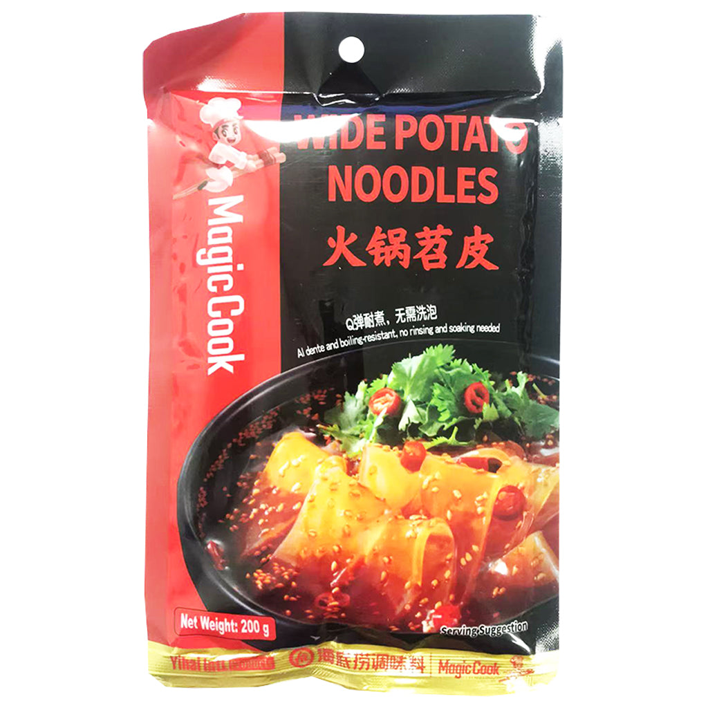 Haidilao Wide Potato Noodles 200g ~ 海底撈火鍋苕皮 200g