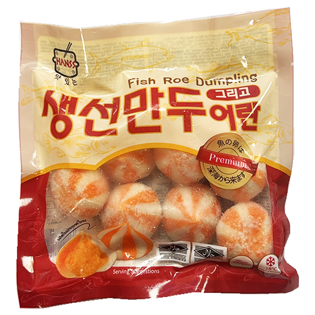 Hanss Peach Shaped Fish Mince Fish Roe 200g ~ Hanss 鱼籽仙桃 200g