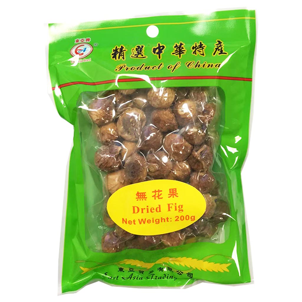 East Asia Brand Dried Fig 200g ~ 东亚无花果 200g