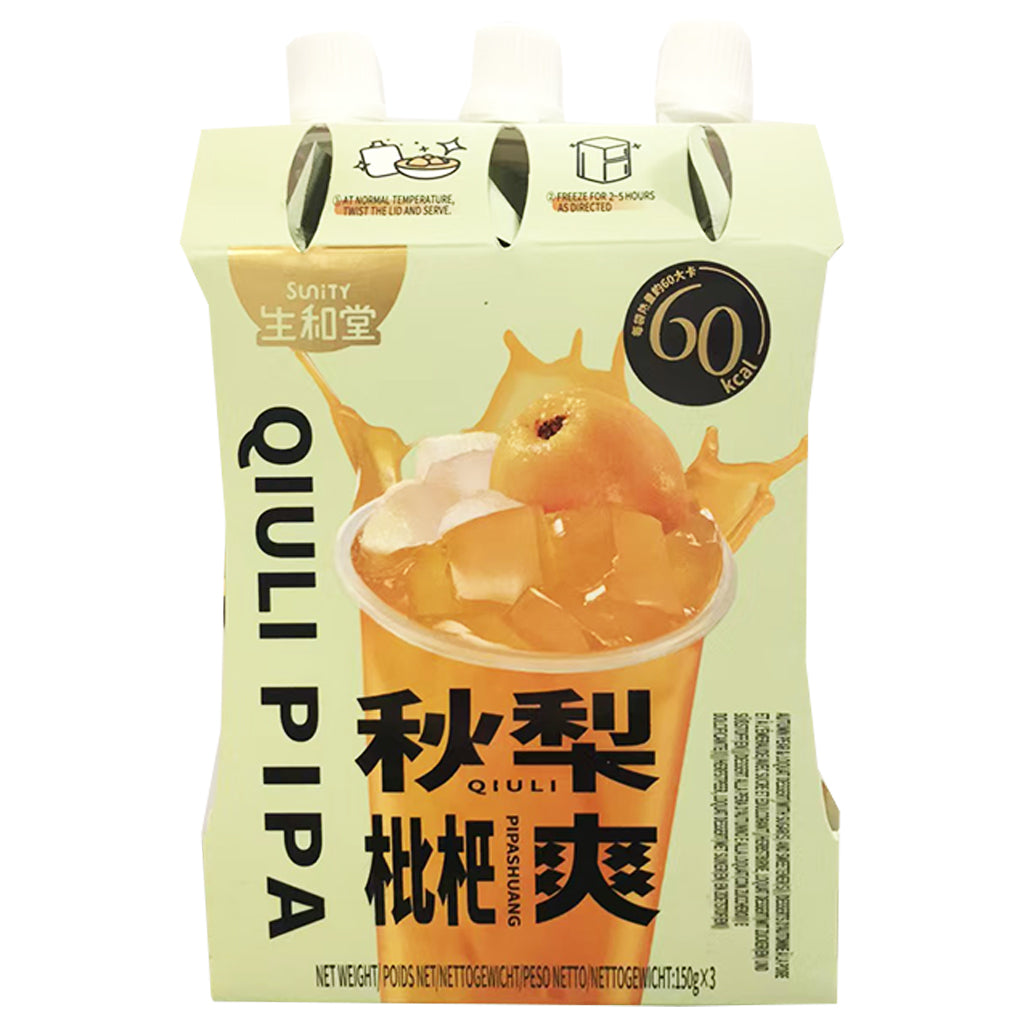 Sunity Dessert Pear and Loquat 450g ~ 生和堂 吸吸甜品 秋梨枇杷爽 450g
