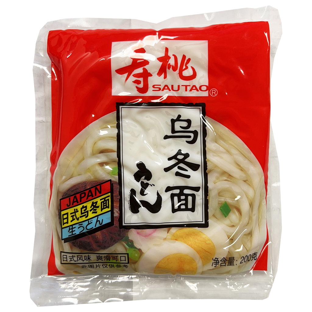 Sau Tao Udon Noodle 200g ~ 壽桃烏冬麵 200g