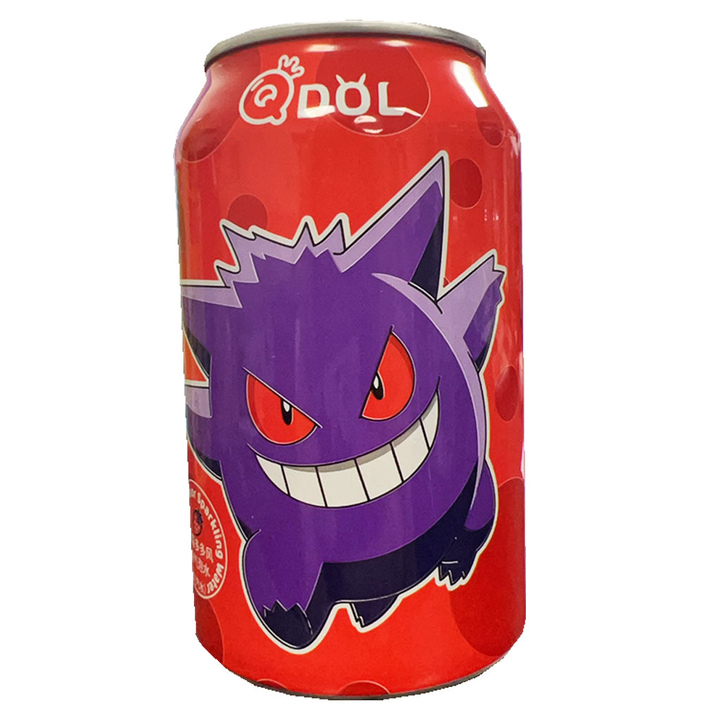 QDOL Sparkling Water Strawberry Flavour 330ml ~ QDOL