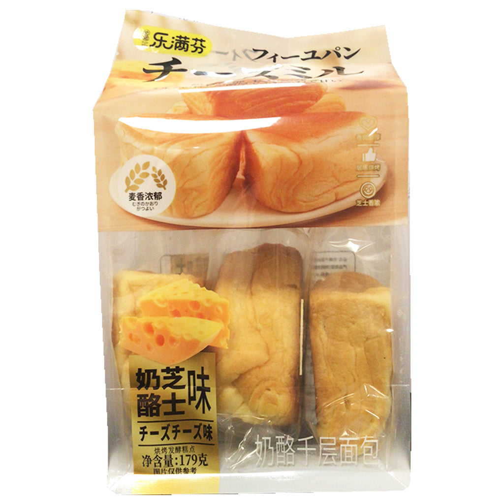 Fun100% Millefoglie Bun Cheese 180g ~ 樂滿芬奶酪千層麵包奶酪芝士味 180g