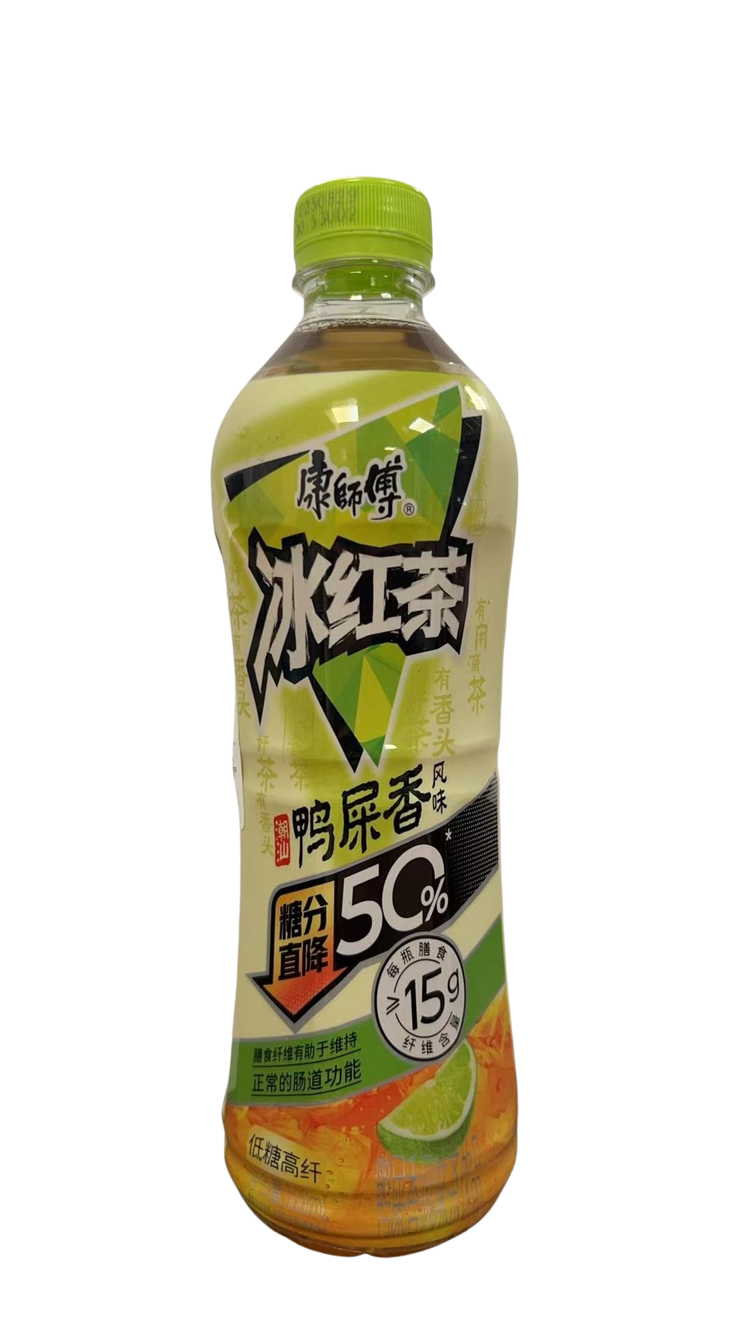 Master Kong Low Sugar High Fibre Oolong Tea 500ml ~ 康师傅低糖高纤维鸭屎香 500ml