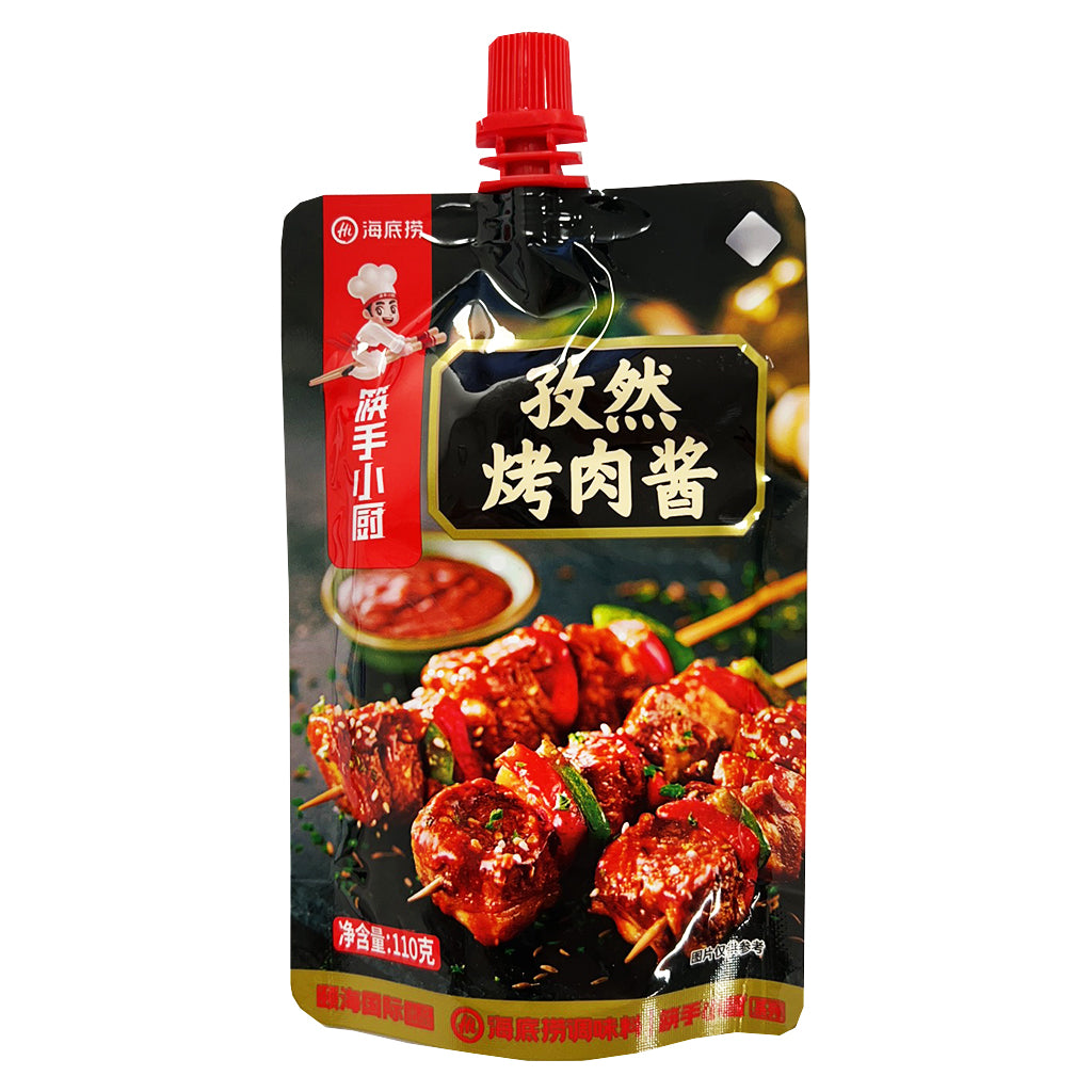Haidilao Cumin BBQ Sauce 110g ~ 海底撈孜然烤肉醬 110g