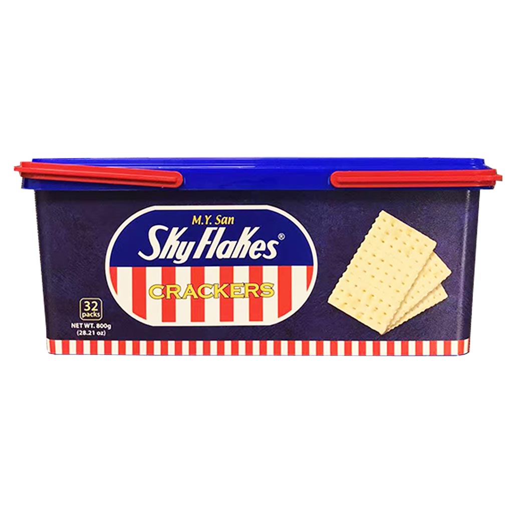 Skyflakes Crackers Large Box 800g ~ Skyflakes饼干大盒裝 800g