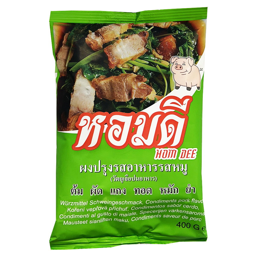 Hom Dee Condiments Pork Flavour 400g ~ HomDee猪精调味粉 400g