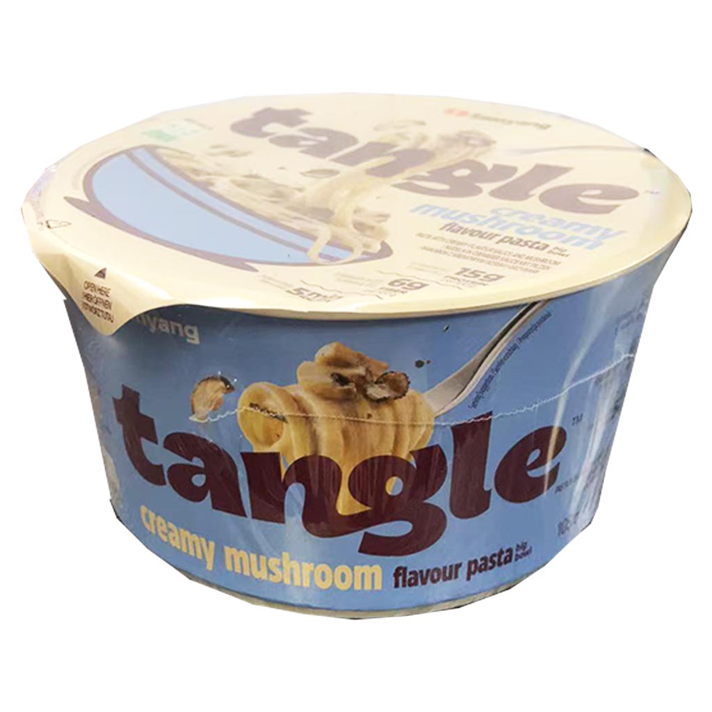 Samyang Tangle Bowl Creamy Mushroom Pasta 105g ~ 三養Tangle碗裝義大利麵奶油蘑菇 10