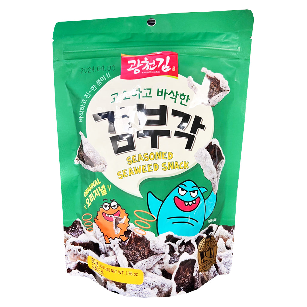 Kwang Cheon Kim Crispy Seaweed Original 50g ~ Kwang Cheon Kim?????????