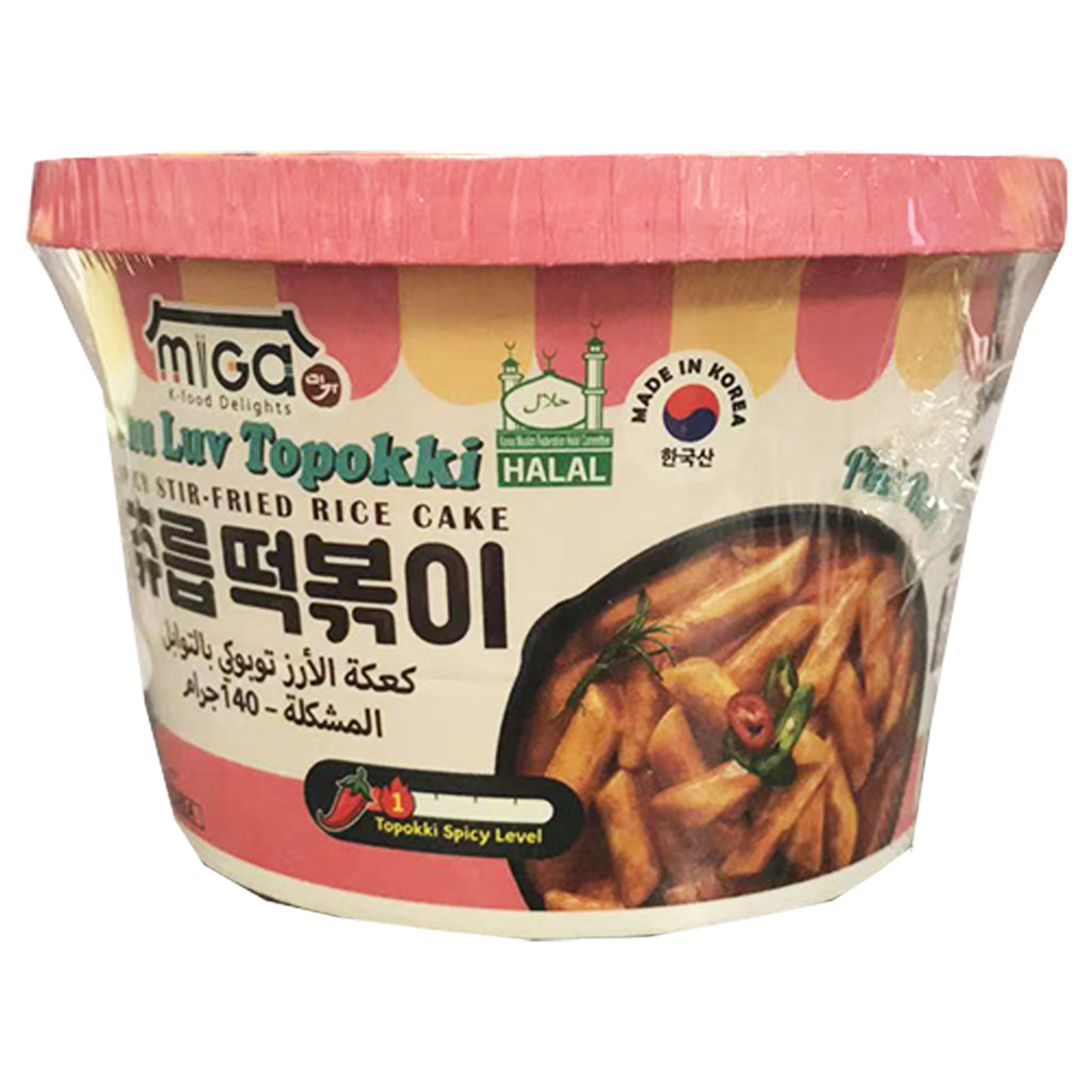 MigaChuLuv Toppoki Spicy Carbonara 140g ~ 韓式炒年糕微辣卡邦尼 140g
