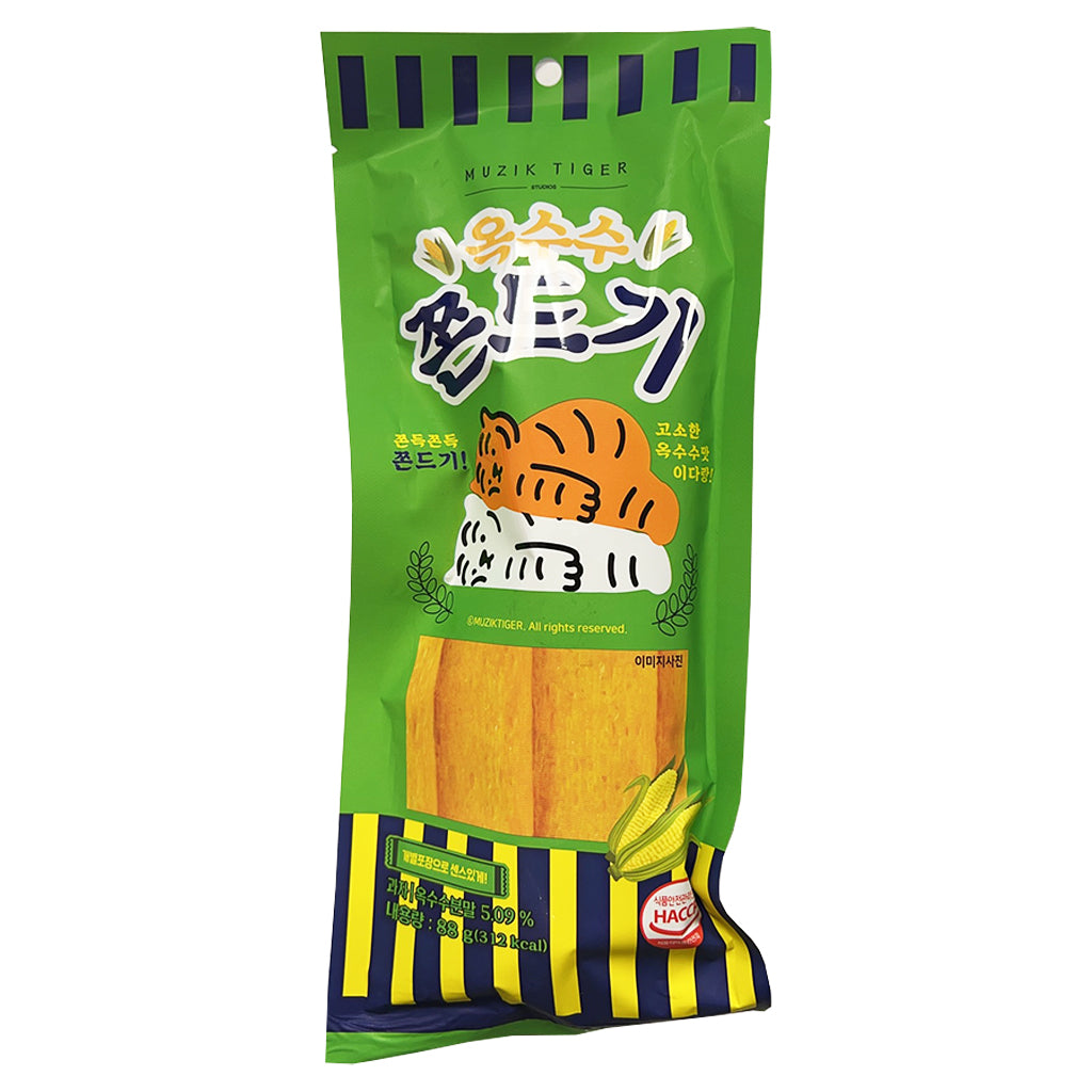 Muzik Tiger Corn Chewing Snack 88g ~ 老虎音樂玉米零食 88g