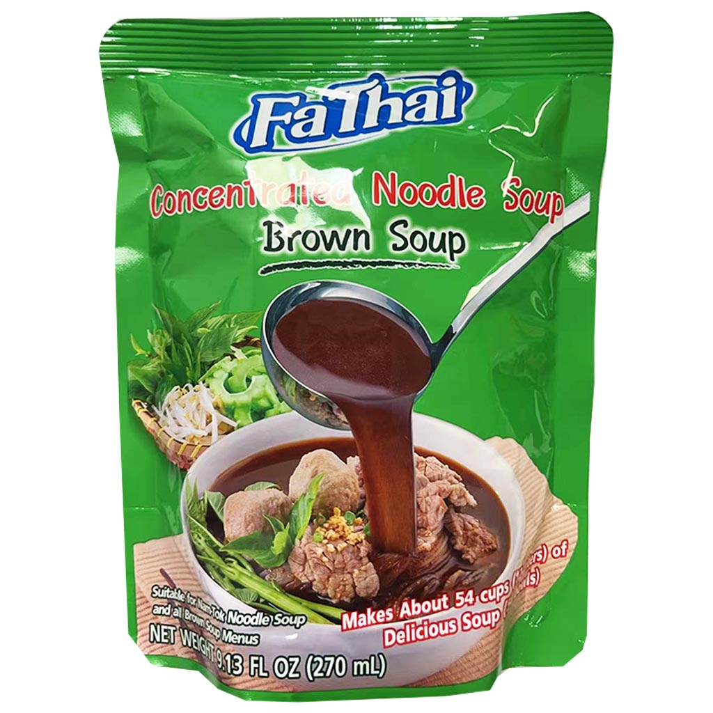FaThai Concentrated Brown Noodle Soup 350g ~ FaThai濃縮紅燒湯粉湯底 350g