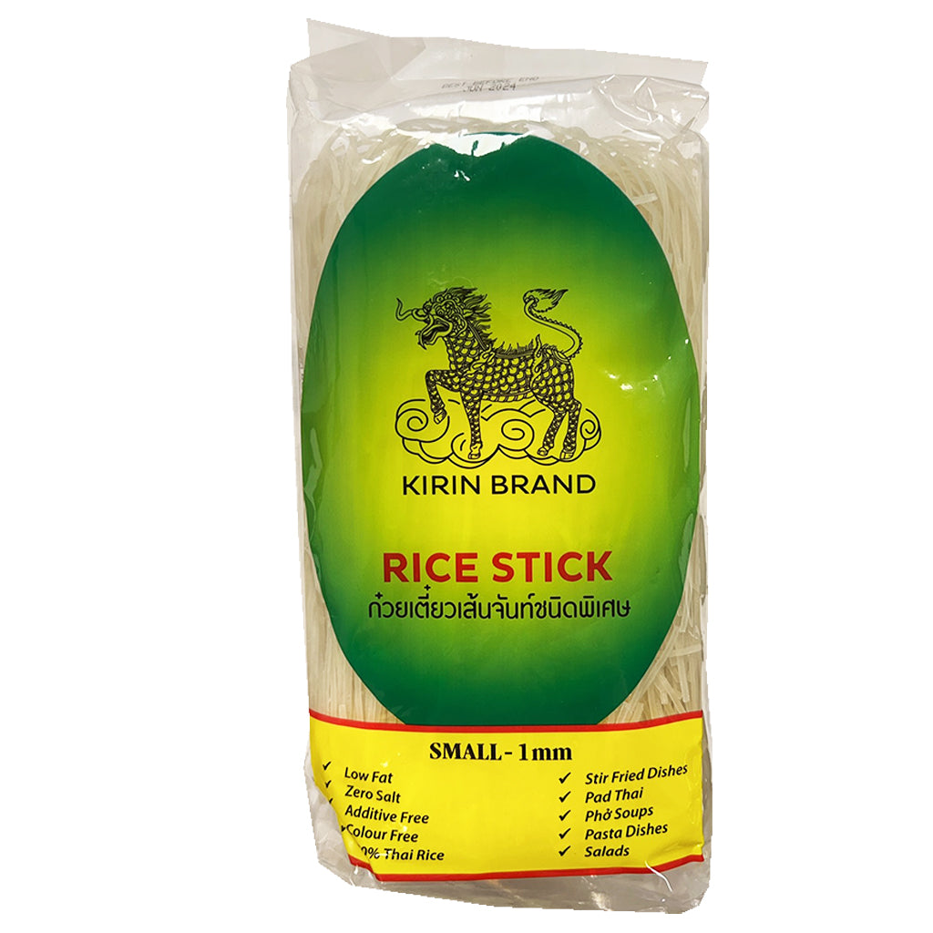Kirin Rice Sticks 1mm (S) 400g | Thai Rice Stick - 麒麟牌 米粉