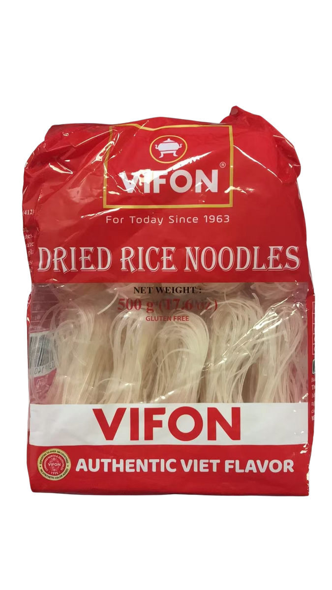 Vifon Rice Noodle Hu Tieu Kho 500g ~ 味豐米粉 500g