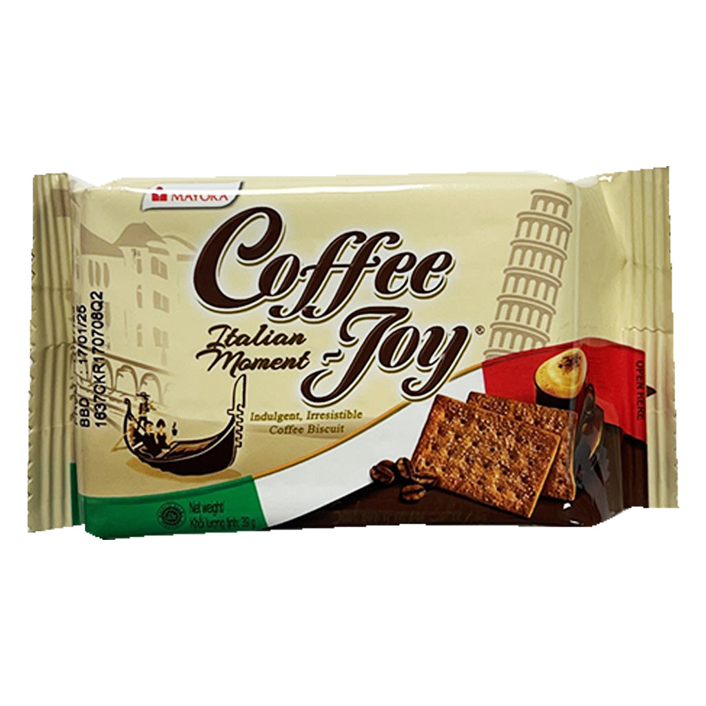 Mayora Coffee Joy 39g ~ 可比可歡樂咖啡饼乾 39g