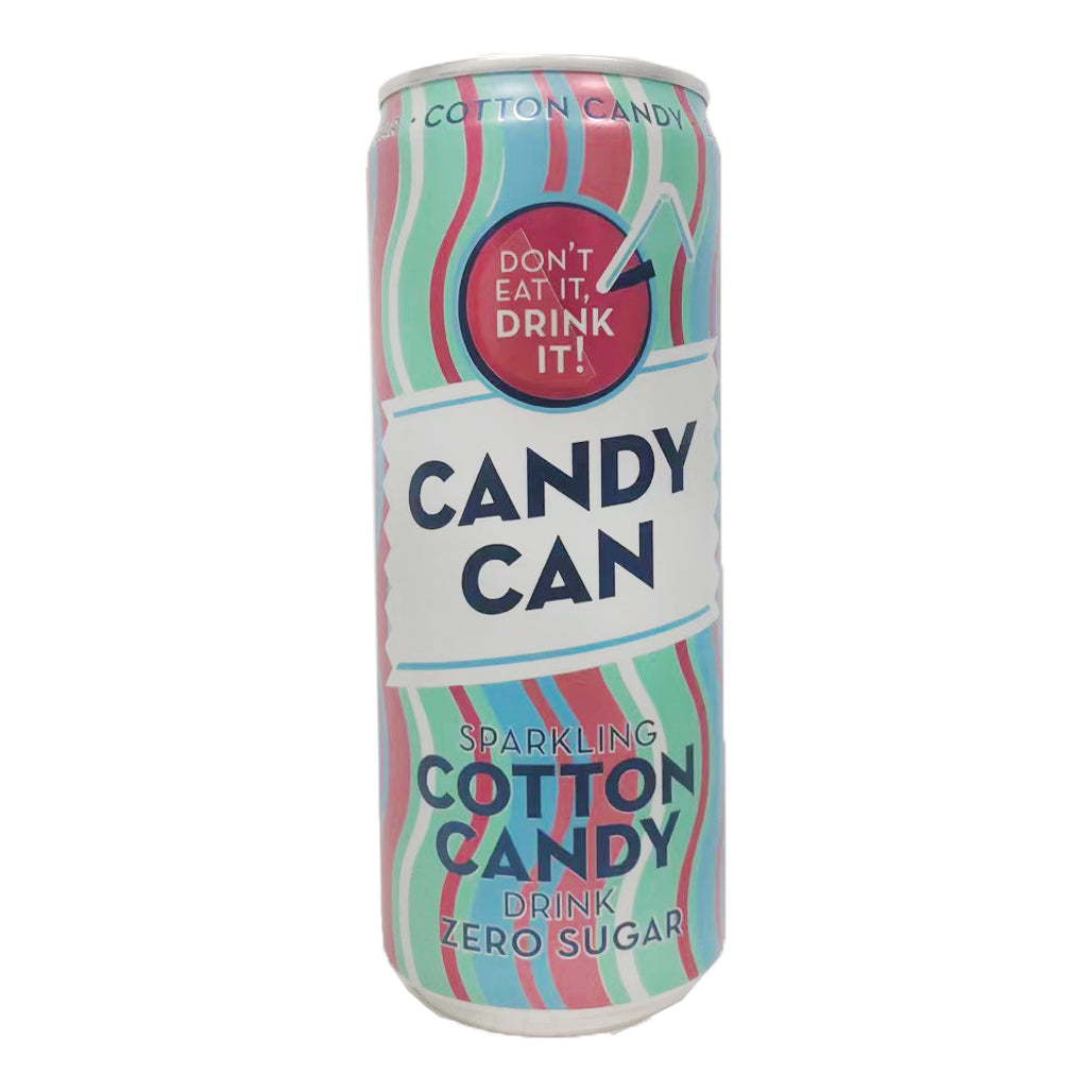 Candy Can Cotton Candy ~ 以飲代吃 糖果易拉罐 棉花糖