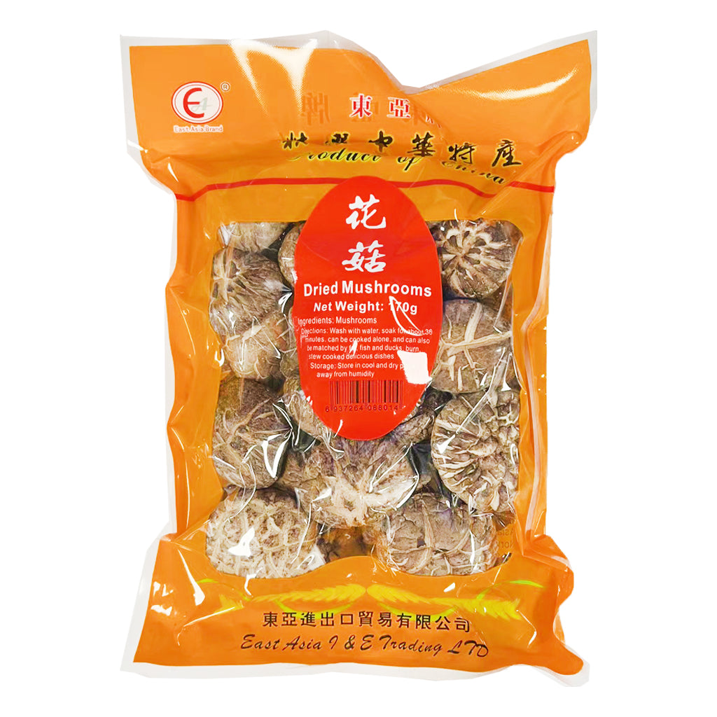 East Asia Brand Dried Mushroom Big 170g