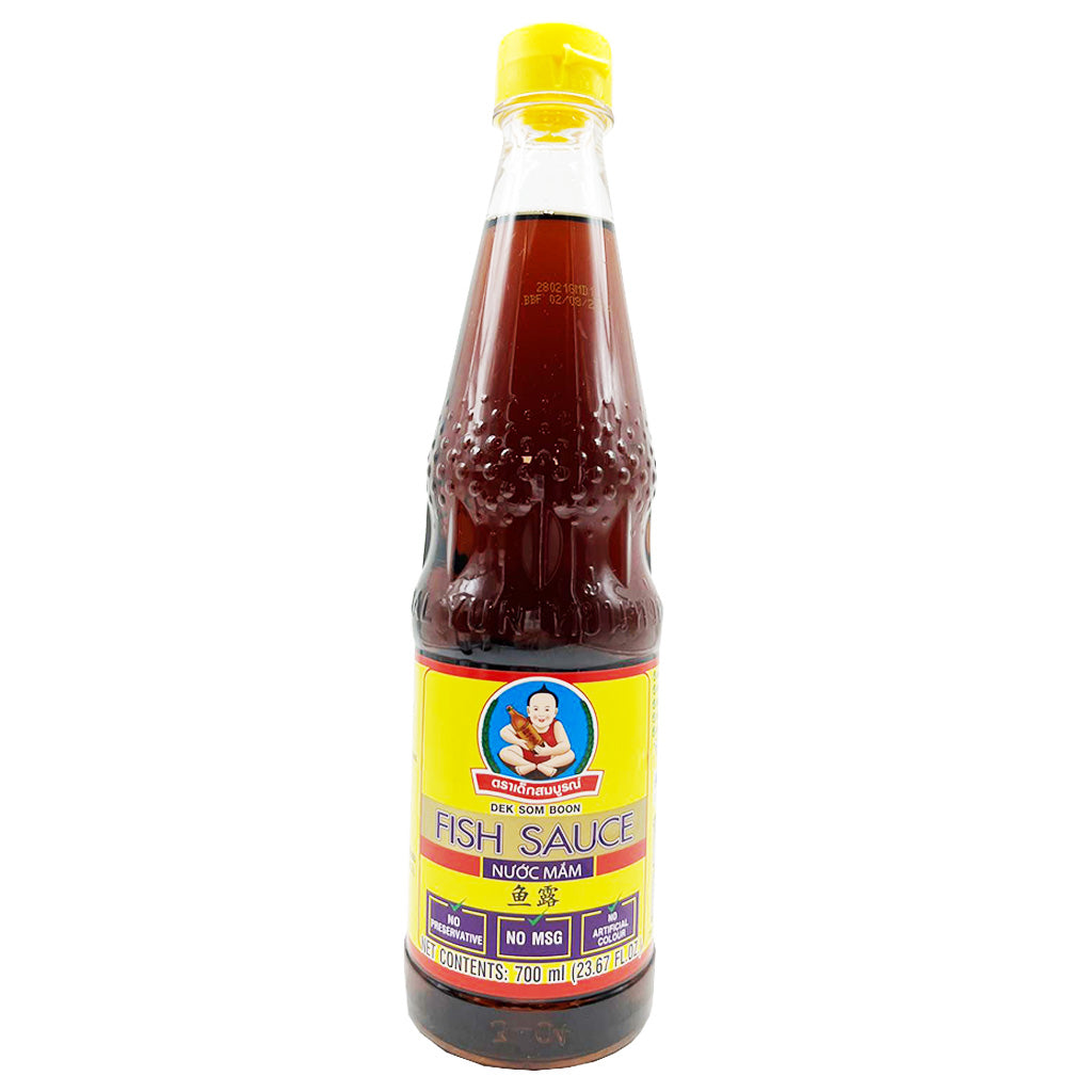 Dek Som Boon Fish Sauce (L) 700ml ~ Dek Som Boon 鱼露 700ml
