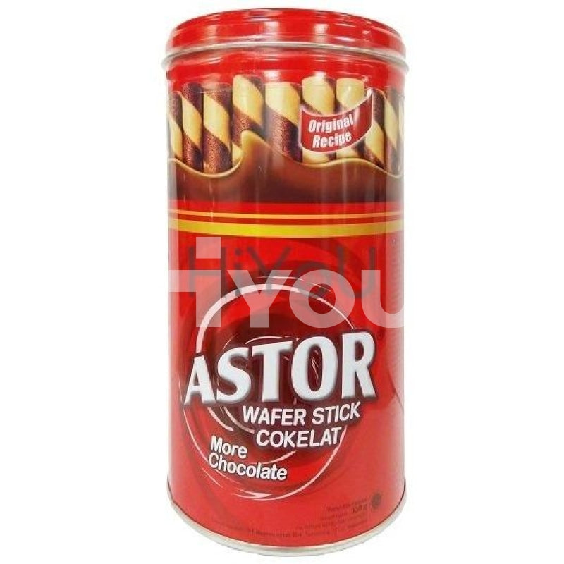 Astor Chocolate Wafer Stick 330g ~ 巧克力蛋卷 筒裝 330g
