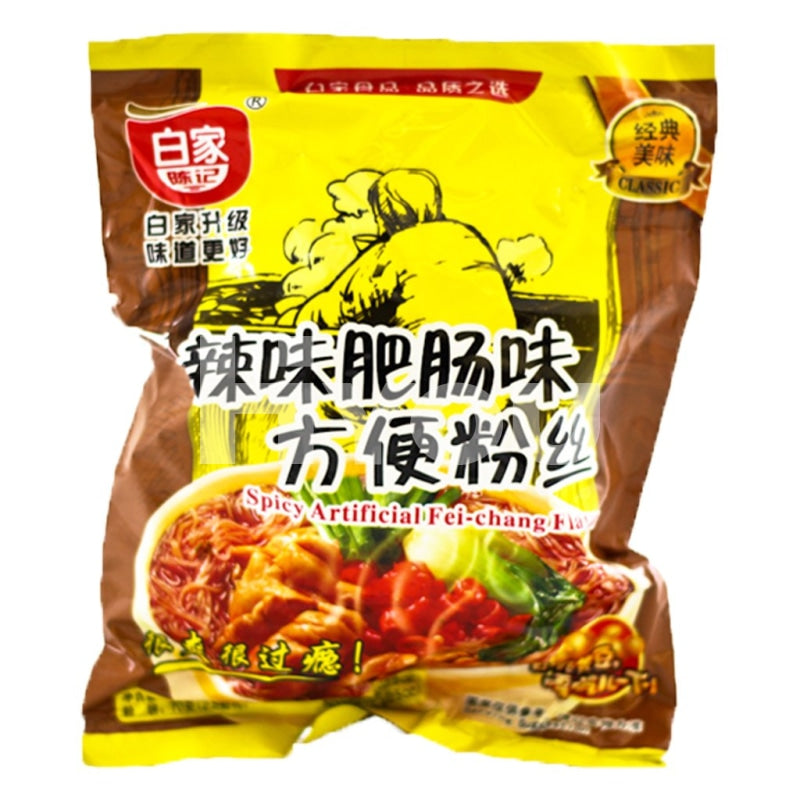 Baijia Vermicelli Spicy Fei Chang Flavour 108g ~ 白家袋装粉丝 肥肠 108g
