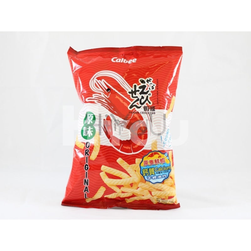 Calbee Prawn Crackers Original 105g ~ 卡乐B 原味虾条 105g
