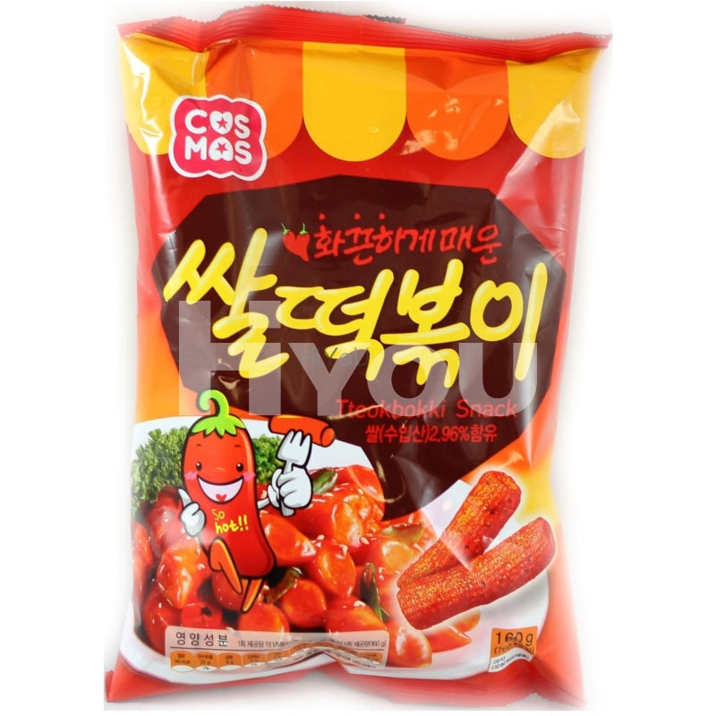 Cosmos Tteokbokki Snack 160g ~ Cosmos 炒年糕口味餅乾 160g