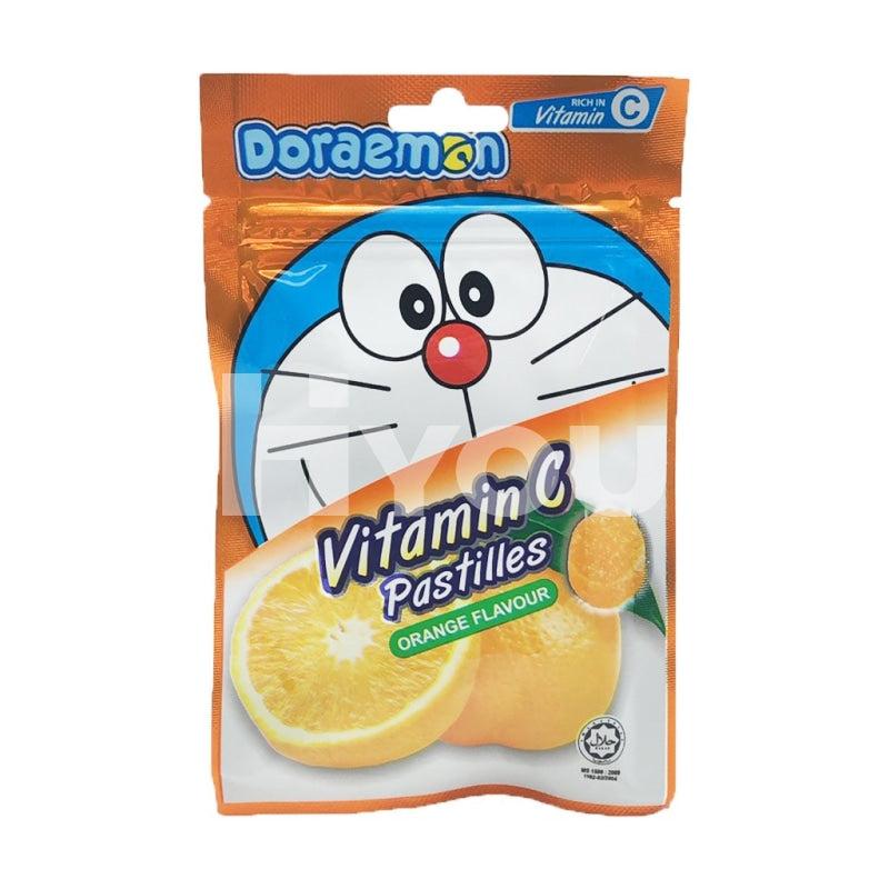 Doraemon Vitamin C Pastilles Orange Flavour ~ 多拉A夢 橙味軟糖