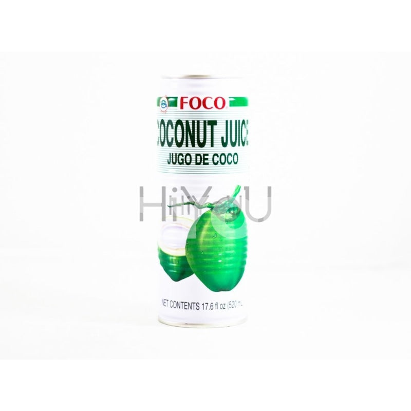 Foco Coconut Juice 520ml ~ FOCO 椰汁果粒 520ml