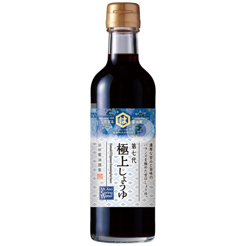 Hamada Japanese Seasoning Soy Sauce 300ml ~ Hamada 日本极上酱油 300ml