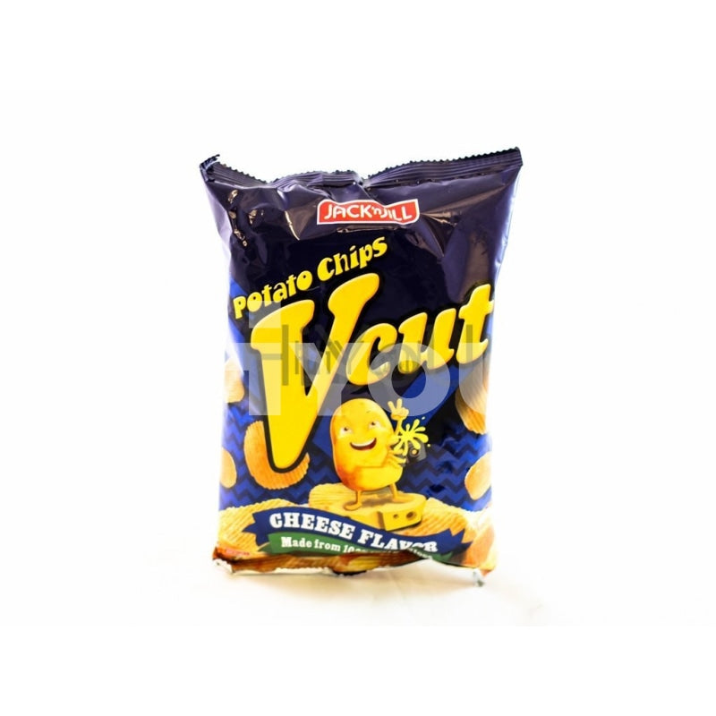 Jack 'n Jill V Cut Potato Chips Cheese Flavour 60g ~ Jack 'n Jill 芝士味薯
