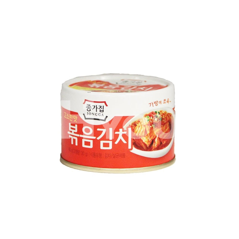 Jongga Roasted Kimchi 160g ~ Jongga 罐裝烤泡菜 160g