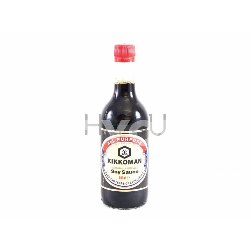Kikkoman Naturally Brewed Soy Sauce 500ml ~ 万字酱油 500ml