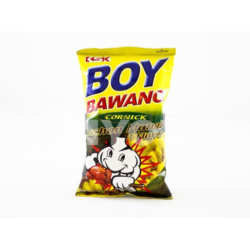 KSK Boy Bawang Cornick Lechon Manok Flavour 100g ~ KSK 小宝王 猪排味 100g