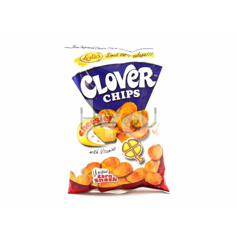 Leslie's Clover Chips Cheese Flavour 85g ~ 蕾斯丽三叶草饼 芝士 85g