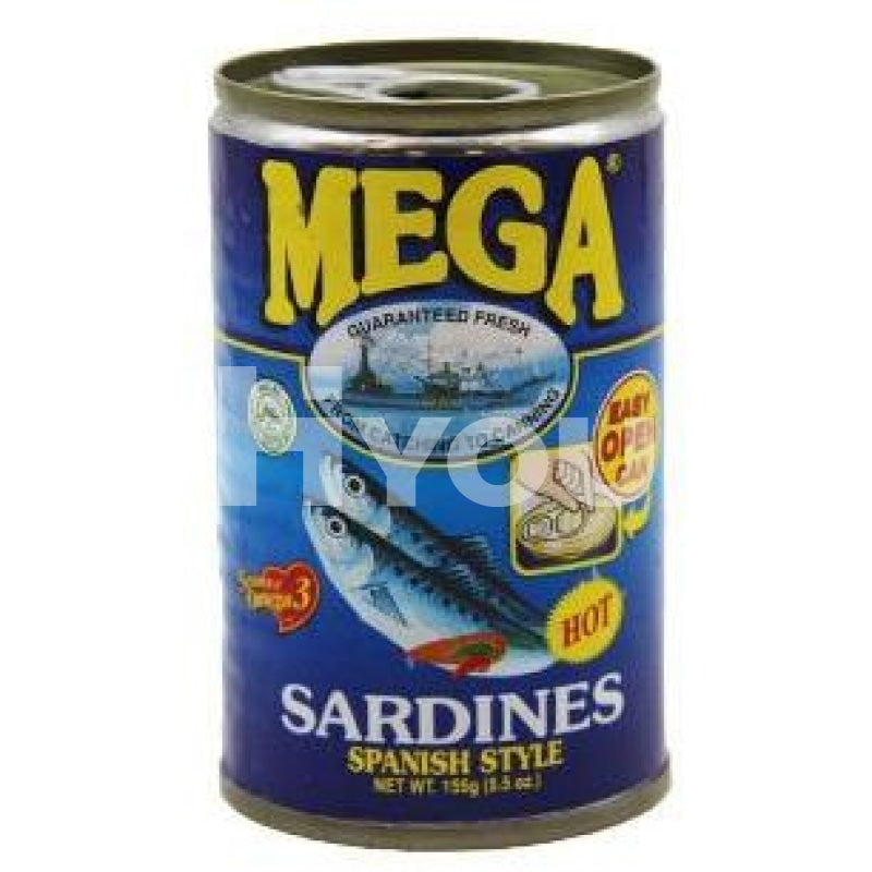 Mega Sardines Spanish Style 155g ~ 美佳西班牙風味沙丁鱼 155g