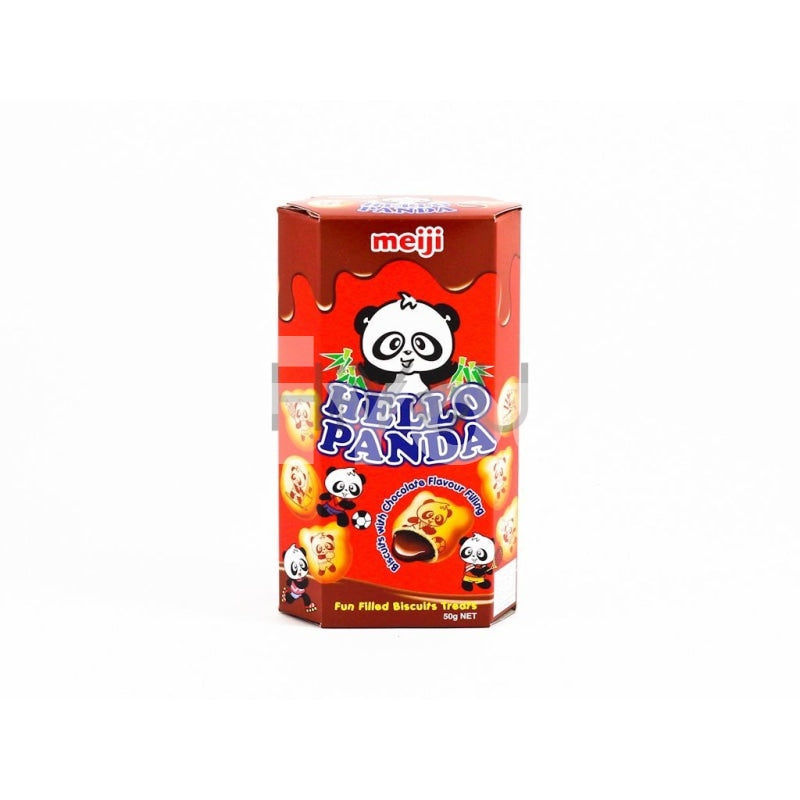 Meiji Hello Panda Biscuits Chocolate Flavour 50g ~ 明治巧克力味你好熊猫饼干 50g
