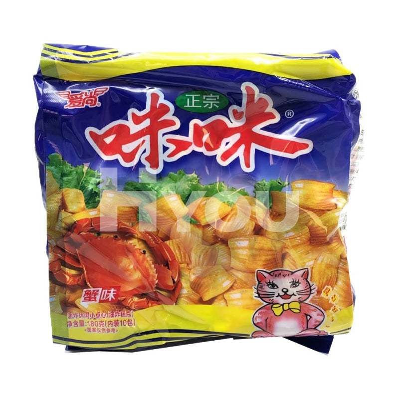 Mimi Crab Flavour Snack 180g ~ 咪咪蟹味条 180g