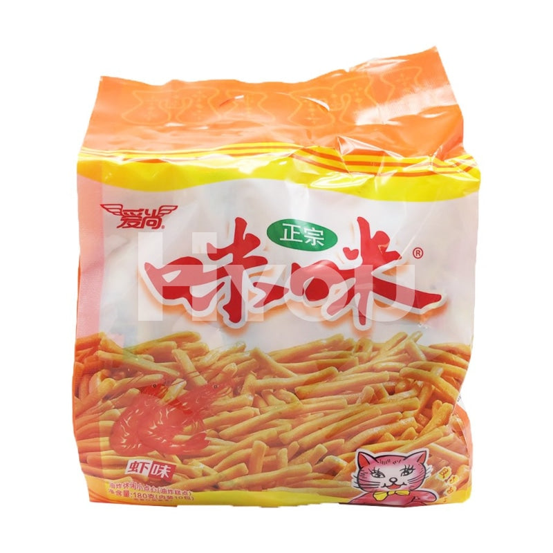 Mimi Snack Shirmp Flavour ~ 爱尚 咪咪虾味零食