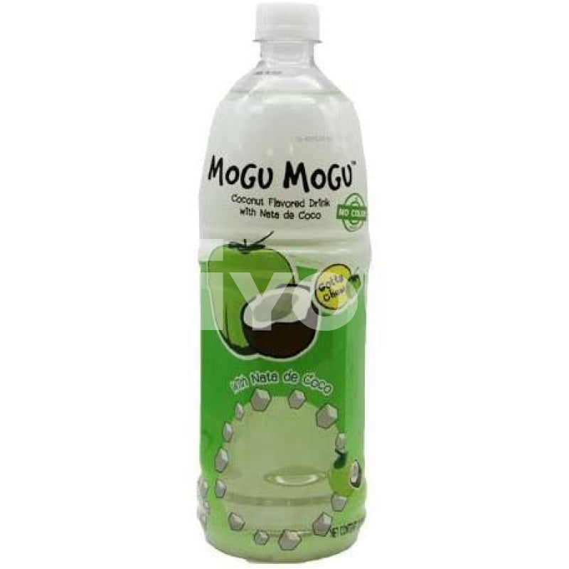 Mogu Mogu Coconut Flav Drink With Nata De Coco 1ltr ~ 椰果椰子味飲品 1ltr