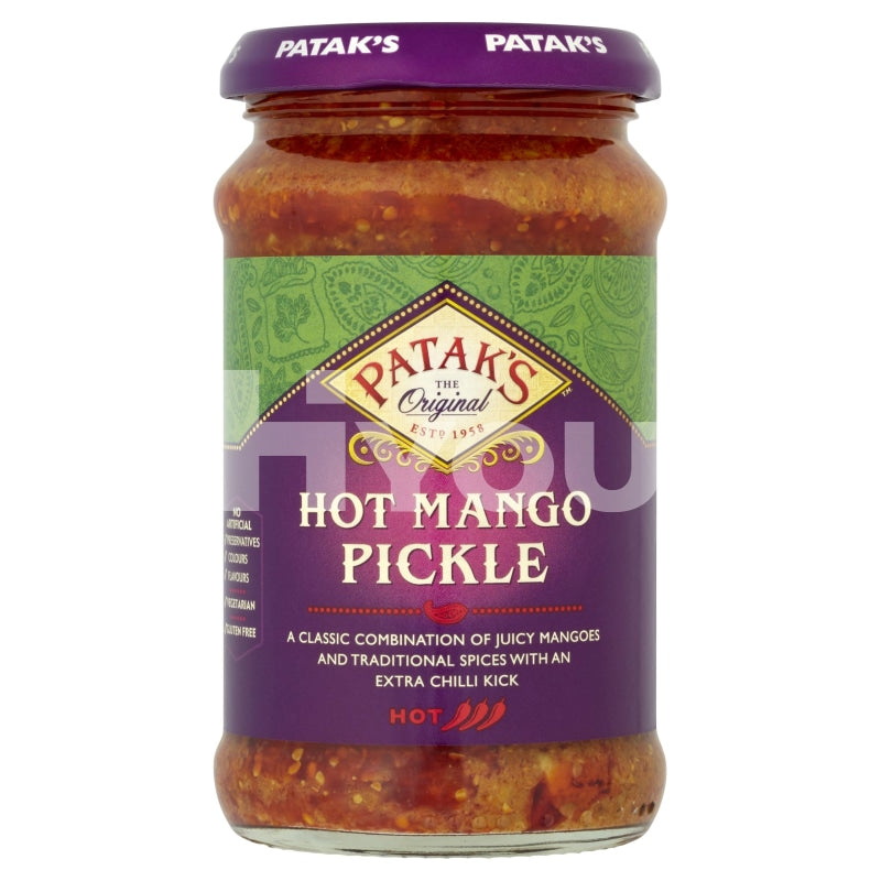 Patak Mango Pickle Hot 283g ~ 酸辣芒果醬 283g